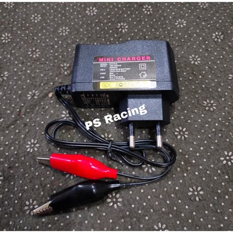 Jual Adaptor Charger Aki Accu 12v Adaptor Tester Lampu Shopee Indonesia