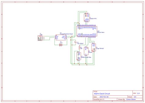 alarm clock easyeda open source hardware lab
