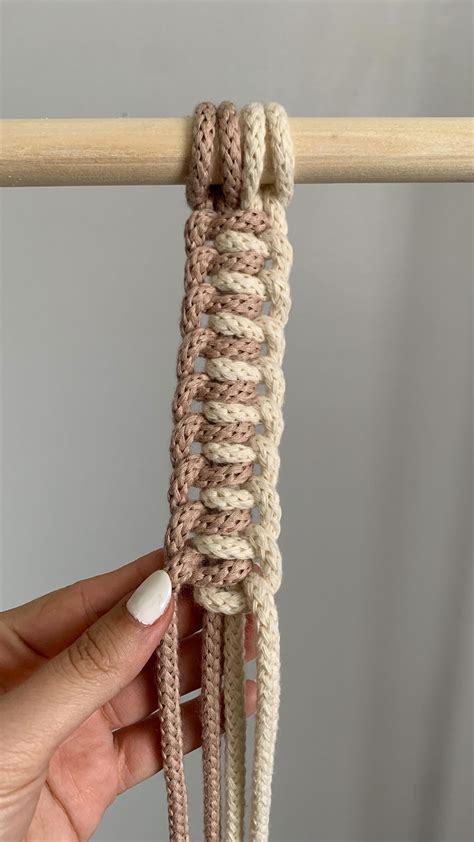 diy macrame tutorial circle pattern the easy way to tie my small diamond pattern artofit