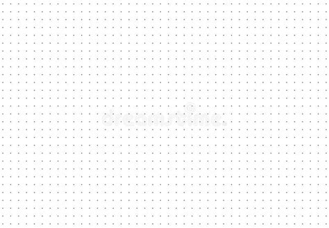 Wide Seamless Pattern Texture For Bullet Journal Dotted Squared Grid Graph Paper Layout For
