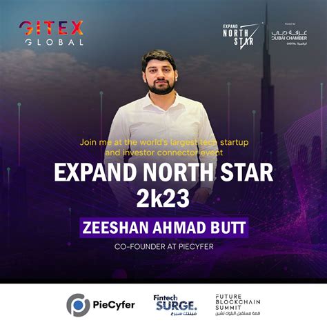 Expandnorthstar Futureblockchainsummit Fintechsurge Techstartup Zeeshan Ahmad