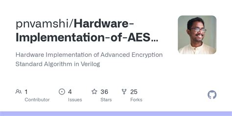 Hardware Implementation Of Aes Verilogaes 128 Bit Verilogaestopv At Master · Pnvamshi