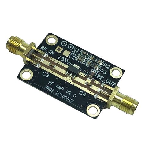 High Linearity Broadband Radio Frequency Amplifier 0 05 6g High Performance Medium Power