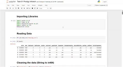 Pragati Kedia On Linkedin Task1 Prodigyinfotech Internship Virtualinternship Machinelearning