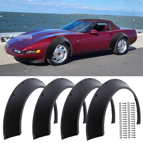 1984 1996 Chevrolet Corvette C4 Zr1 For Fender Flares Wide Body Kit