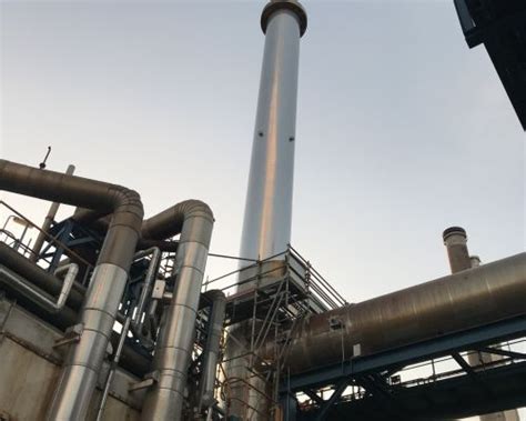 Nouryon Flue Gas Stack Hcg Boiler Array Industries