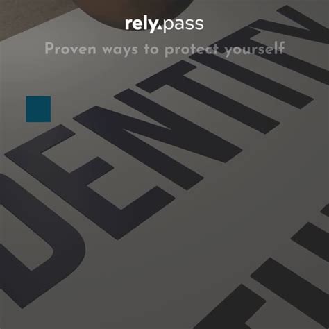 [video] Relypass On Linkedin Proven Ways To Protect Yourself From Identity Theft