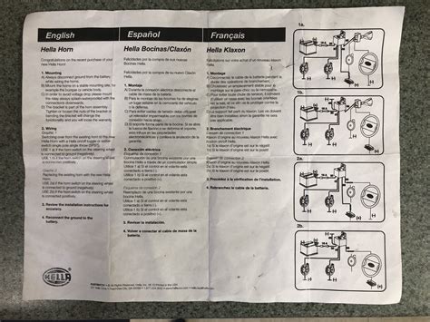 Hella Supertone Install Issues Horns Not Functioning Correctly Subaru Outback Forums