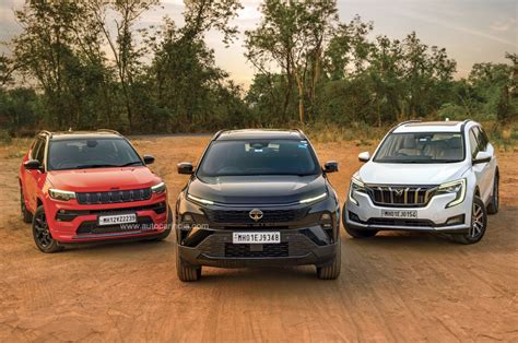 Tata Harrier Jeep Compass Mahindra Xuv700 Price Comparison Review