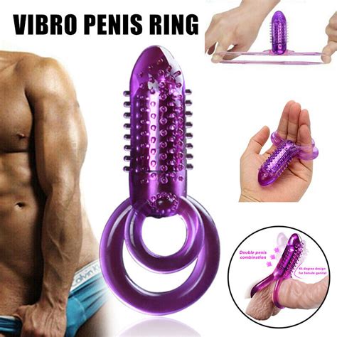 Juguetes Sexuales De Anillo De Pene Vibrante Parejas Masculinas Y