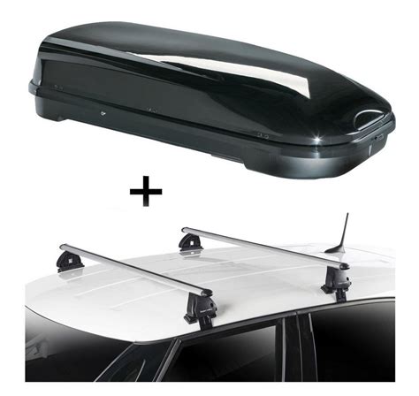 Vdp Dachbox Dachbox Vdpfl580 580 Liter Schwarz Glänzend Dachträger Vdp Evo Alu Kompatibel Mit