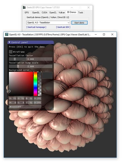 Gpu Caps Viewer 1370 Released Geeks3d