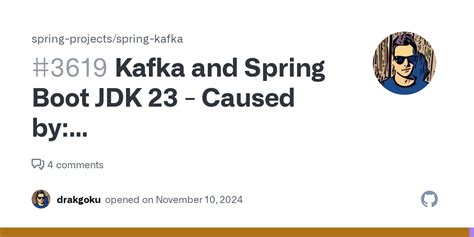 Kafka And Spring Boot JDK Caused By Java Lang UnsupportedOperationException GetSubject Is