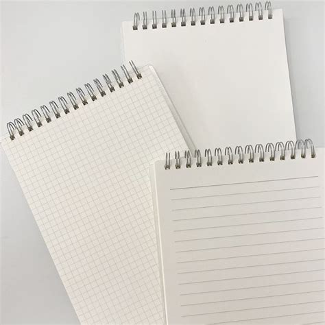 벨비 3타입 스프링 노트 가로줄 모눈칸 무제 연습장 스터디 공책 It 14 무지 위시버킷