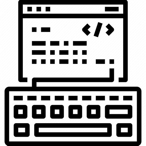 Code Coding Html Key Keyboard Page Wev Icon Download On Iconfinder