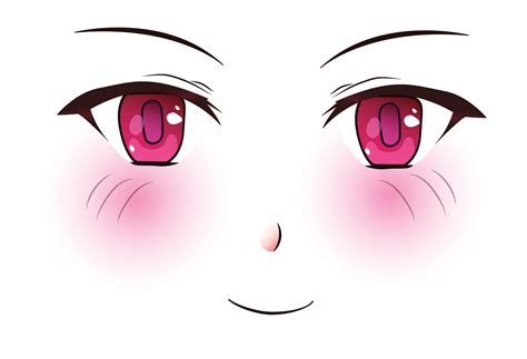 Simple Anime Girl Face
