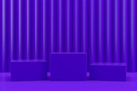 빈 제품 스탠드 플랫폼 Abstact 최소한의 보라색 색상 배경으로 3d 장면 기하학적 모양 0명에 대한 스톡 사진 및 기타 이미지 Istock