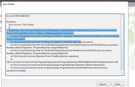 Citrix Studio Fails When The Always On Cluster Is Failed Over To Second