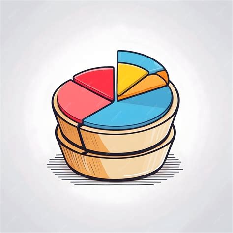 Premium Photo Pie Chart Icon Business Graph Data Visualization Chart