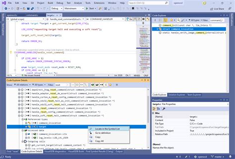 Understanding High Level Code Structure With Codeexplorer Visualgdb