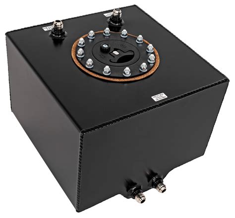 Jegs 15313 5 Gallon Fuel Cell [black Aluminum] Jegs