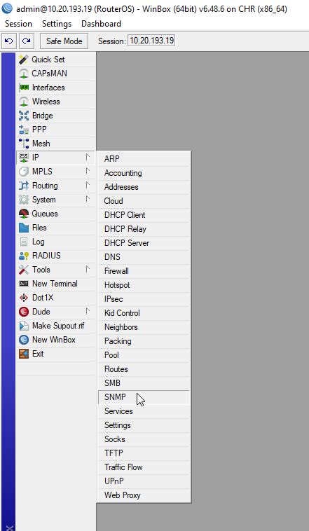 Mikrotik V Winbox CHR NACVIEW Documentation