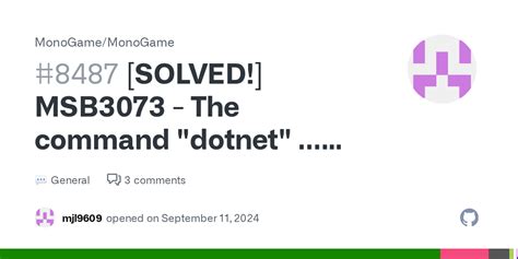 Solved Msb3073 The Command Dotnet Exited With Code 1