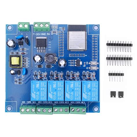 Placa Relé Esp32 Wroom 32e Desarrollo 4 Canales Esp32 Ac220 Dc5 60v Walmart En Línea