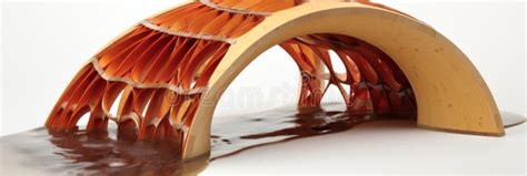 Visual Representation Of A Computer Model For Stress Analysis And Simulation Techniques Stock