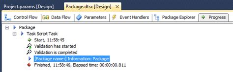 Ssis How To Access System Variables In Script Task Stack Overflow