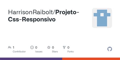 Github Harrisonraibolt Projeto Css Responsivo