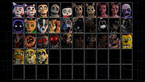 Ucn Fangames Edition Mod Current Roster 2 R Fivenightsatfreddys
