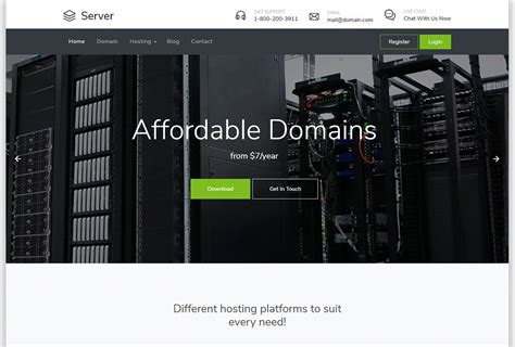 Server Web Hosting Free Html5