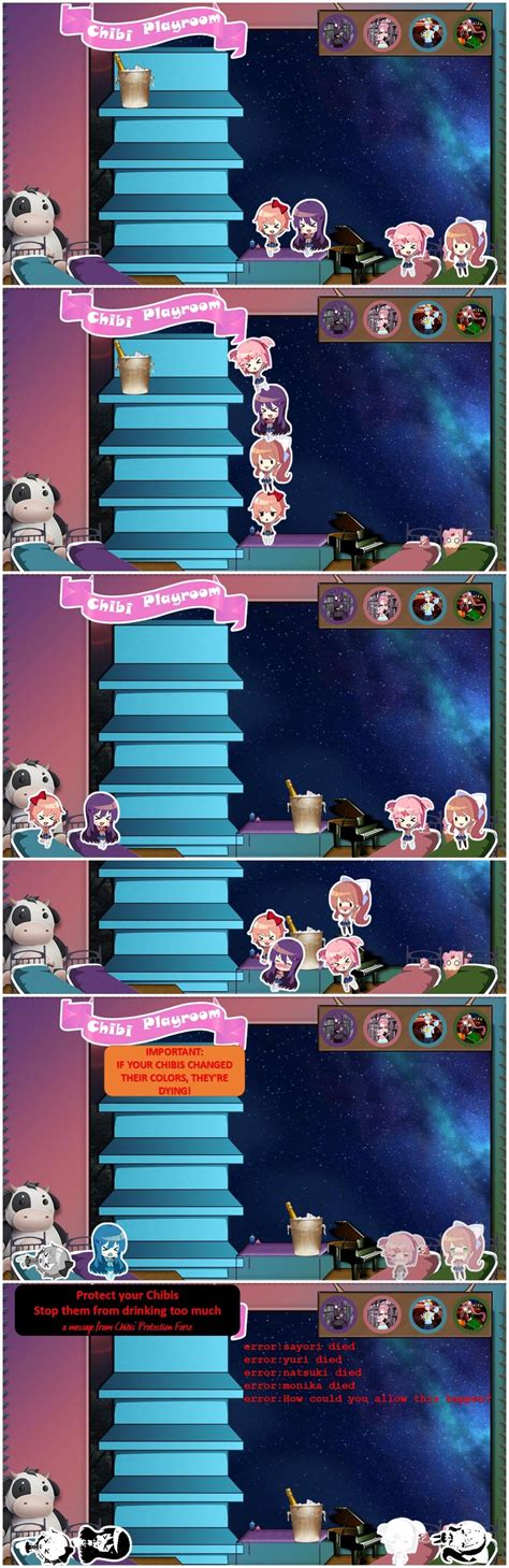 Stop Chibis From Excessive Drinking To Save Their Lives Rddlc