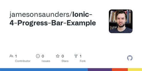 Github Jamesonsaundersionic 4 Progress Bar Example