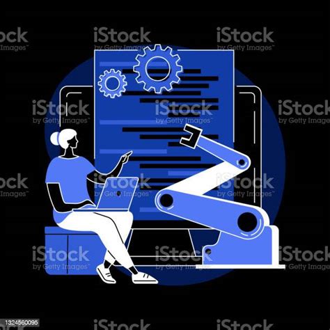 Open Automation Architecture Abstract Concept Vector Illustration Stock