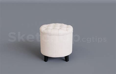 13254 Free Sketchup Stool Model Download