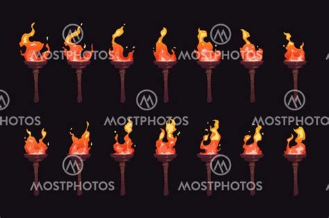 torch burning sequence spr av tetiana lazunova mostphotos