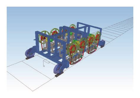 dynamic simulation model of the fast rail grinding car using