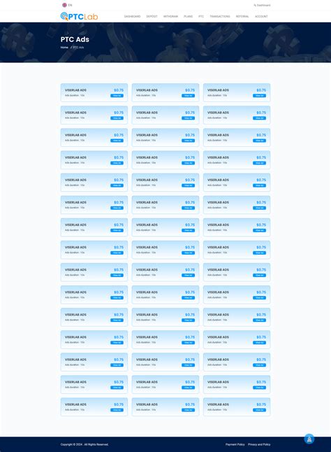 ptclab pay per click platform by viserlab codecanyon