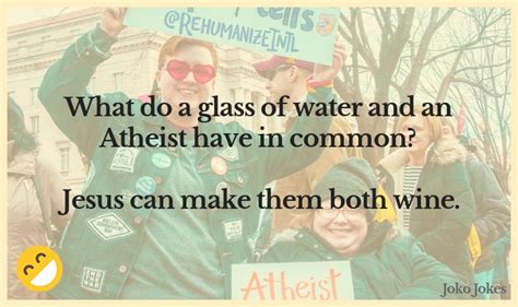 150 Atheist Jokes And Funny Puns Jokojokes