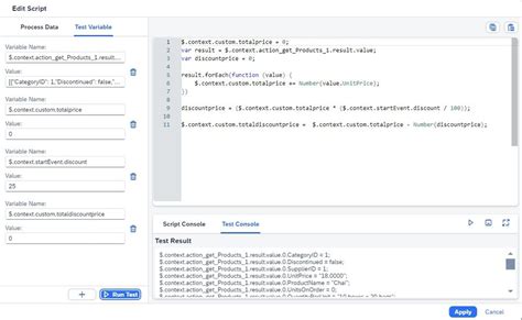 How To Use Script Tasks In Sap Build Process Auto Sap Community