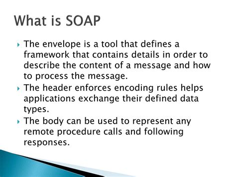 Ppt Soap Simple Object Access Protocol Powerpoint Presentation Free