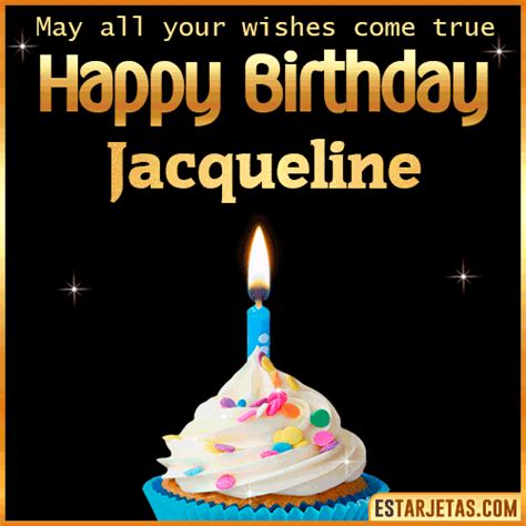 Feliz Cumpleaños Jacqueline Imágenes  Tarjetas Y Mensajes