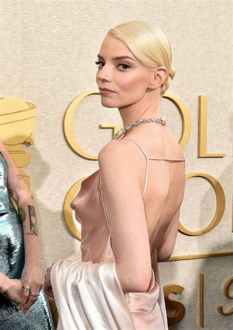 Anya Taylor Joy Shines In Archival Dior Dress At 2025 Golden Globes