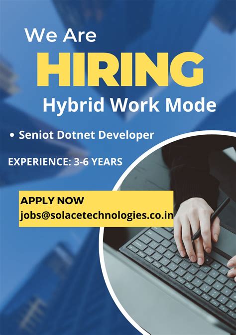 Solace Infotech Private Limited On Linkedin Wearehiring Dotnetjobs Dotnetdevelopers