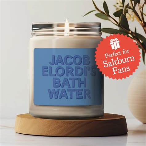 Saltburn Candle T Jacob Elordis Bath Water Candle Saltburn Movie