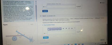 solved relative motion analysis acceleration 6 of 14 review