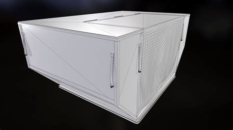 Uld Container And Trailer 3d Model Turbosquid 1772462