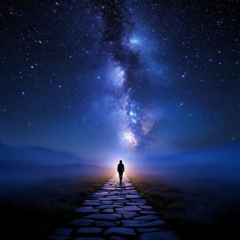 Free Cosmic Pathway Wanderer Image Stars Galaxy Pathway Download